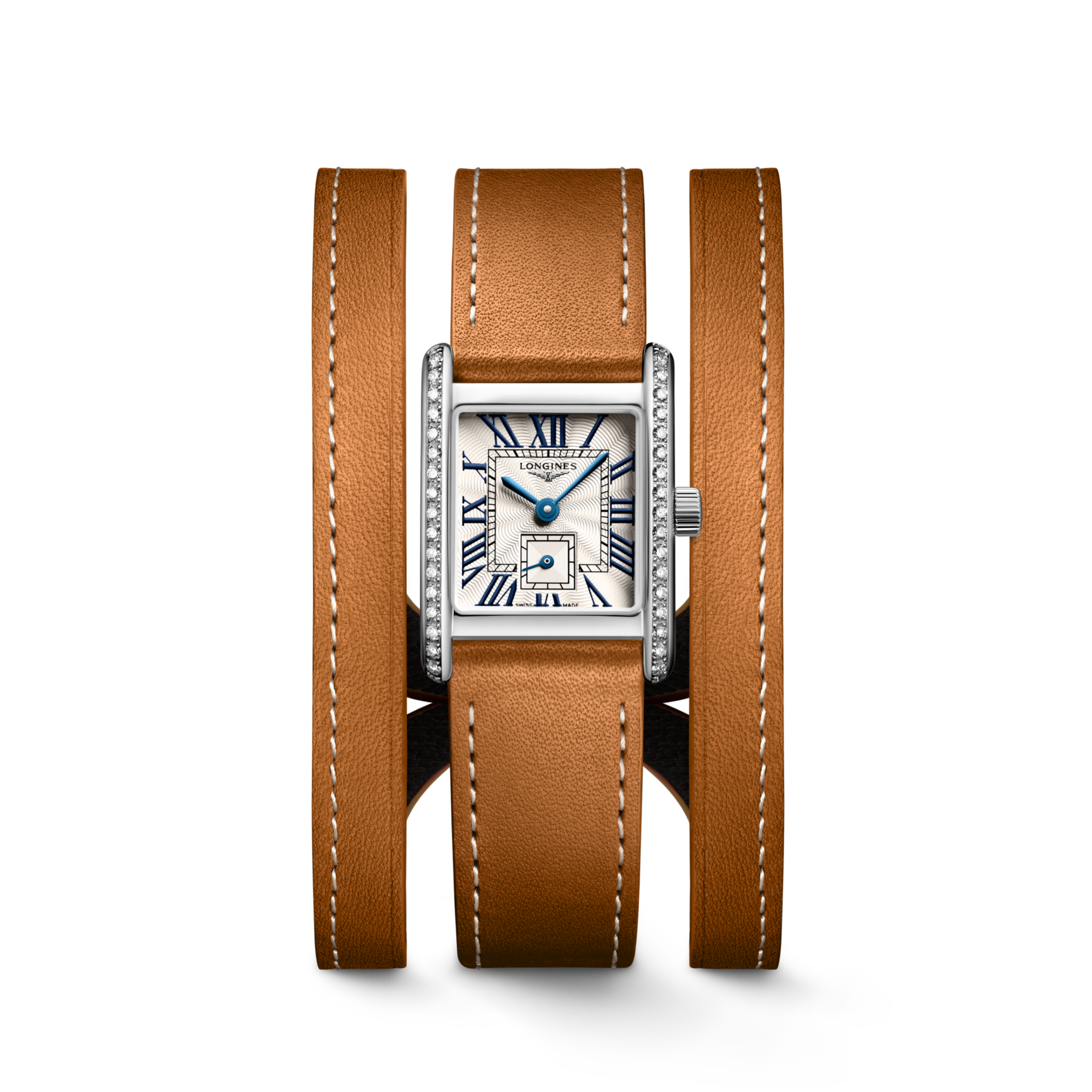 LONGINES MINI DOLCEVITA | 21.50 x 29.00 mm, Silver "flinqué" | L5.200.0 ...