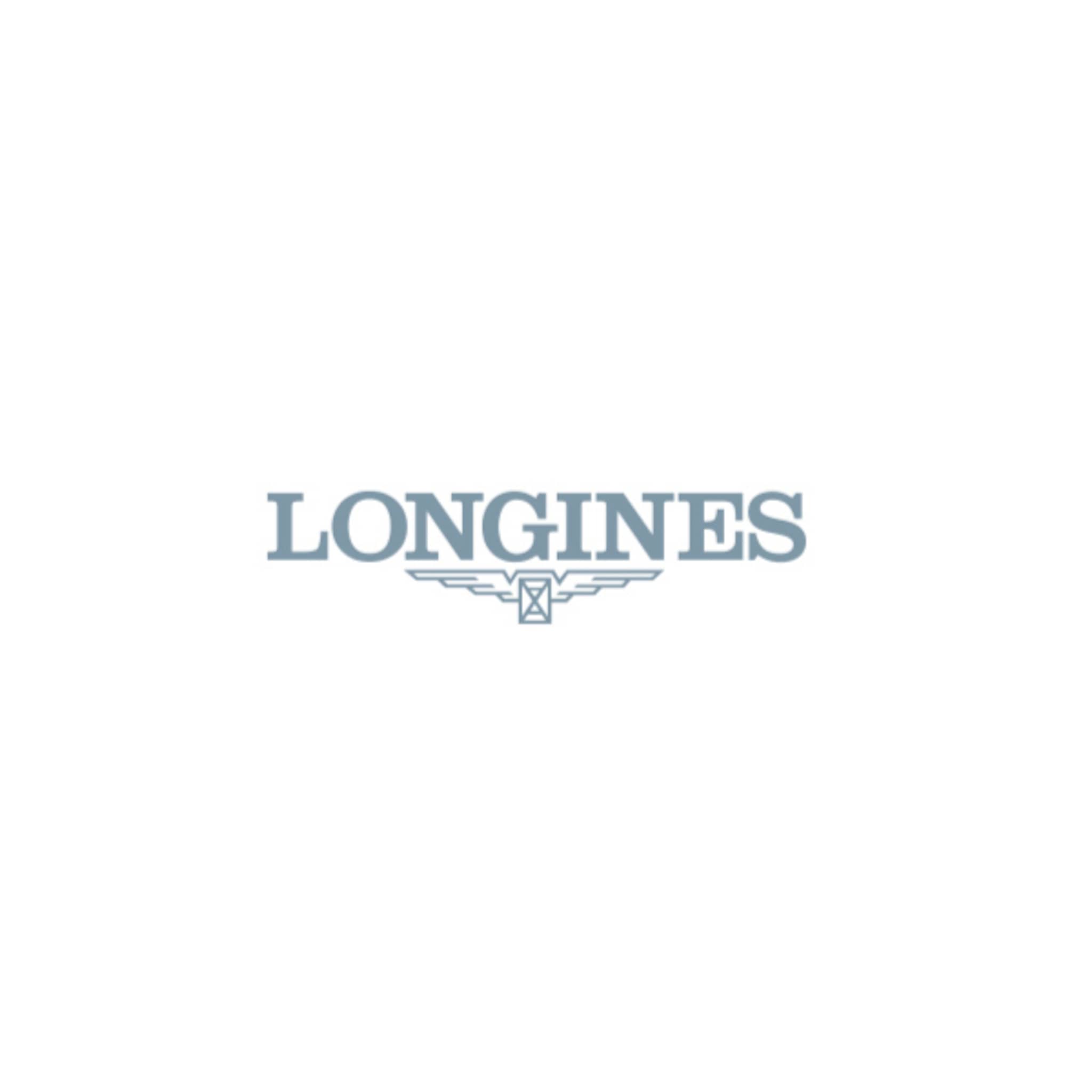 Longines Elegant Collection 오토매틱 스테인리스 스틸 매트 화이트 다이얼과 브레이슬릿